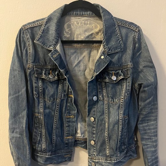 Talula | Jackets & Coats | Aritzia Talula Denim Jacket | Poshmark